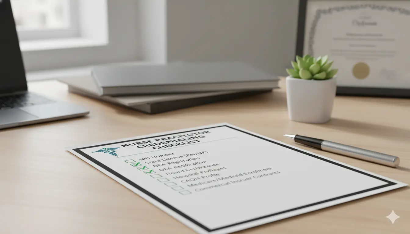 Nurse Practitioner Credentialing Checklist & Process